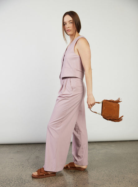 Saben Coco Mini Bag Suede + Fringe Tan | Shine On NZ