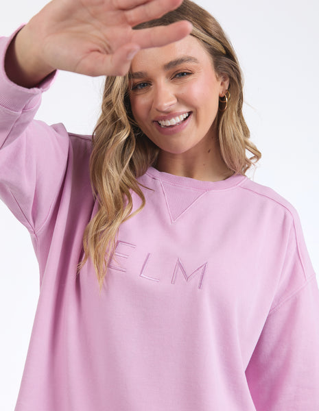Elm Established Crew Peony Pink | Shine On NZ