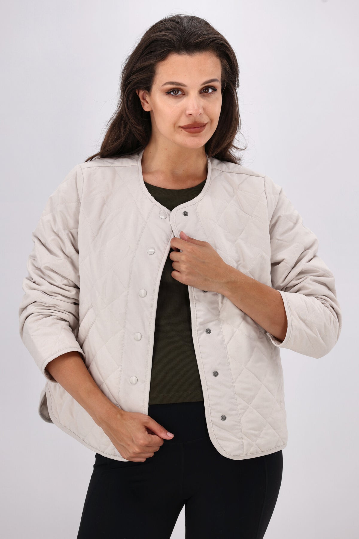 AS Colour Wo's Quilted Jacket Bone | Shine On NZ