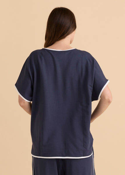 Betty Basics Clara Tee Petrol | Shine On NZ