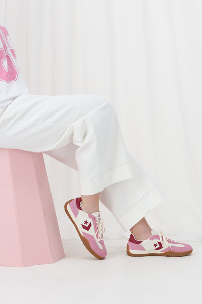 Converse Chuck Taylor Run Star Trainer Low Cliffside Rose Egret Sporty ...