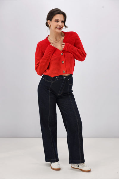 ONLY Carol Nice L/S Cardigan Ski Patrol | Shine On NZ