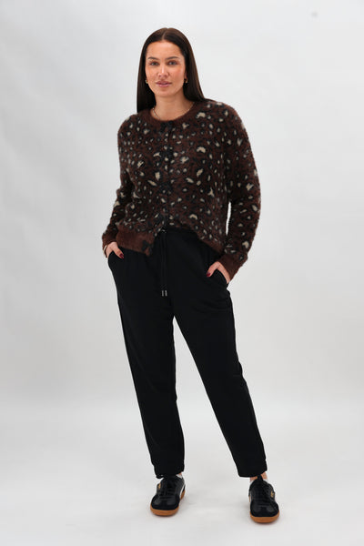 Shine On Label Crosspoint Knit Jogger Black | Shine On NZ