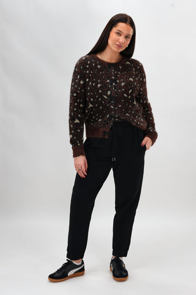 Shine On Label Crosspoint Knit Jogger Black | Shine On NZ