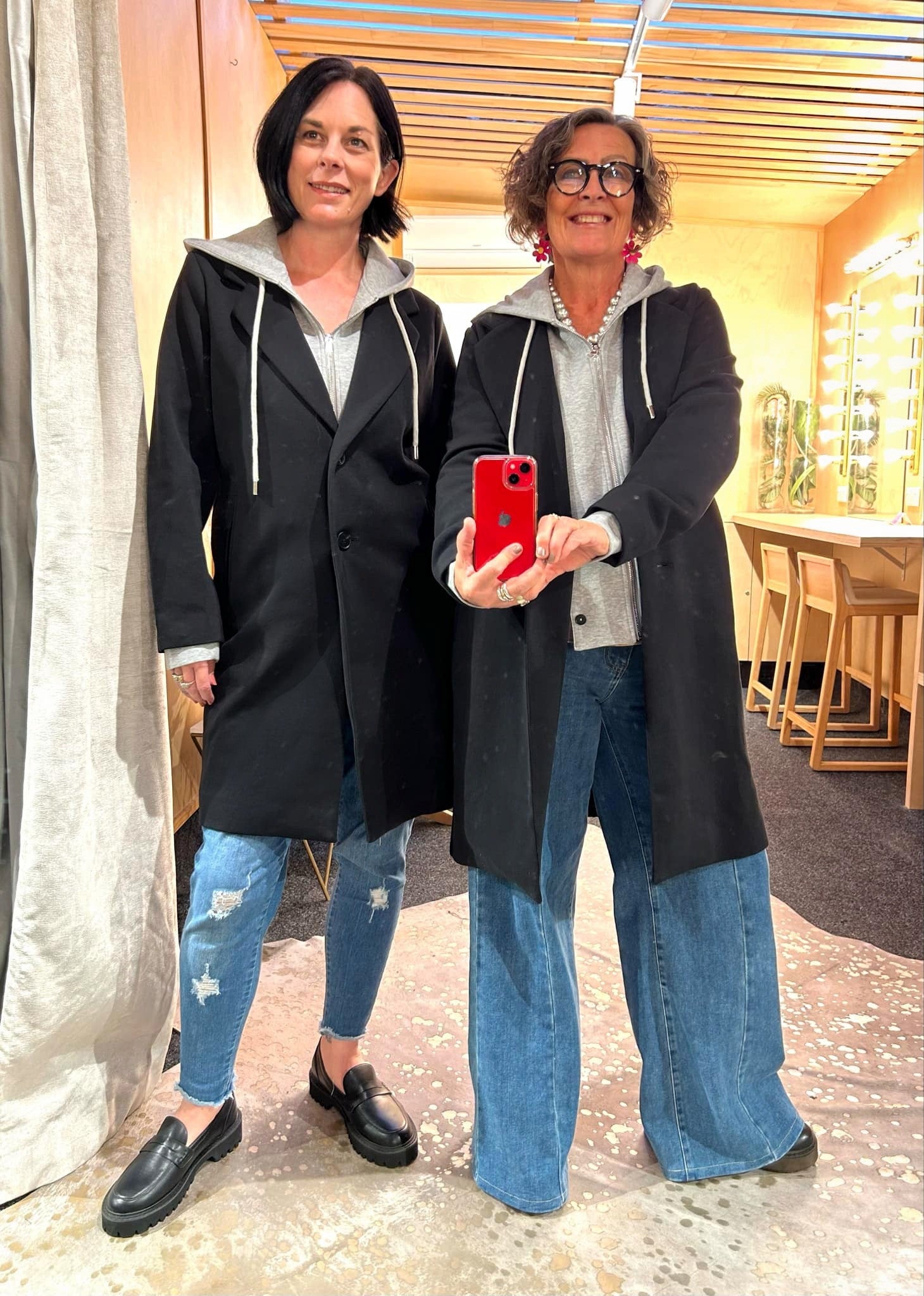 Shine On Label Unity Jacket with Detachable Hood & Zip Insert Black wi | Shine On NZ