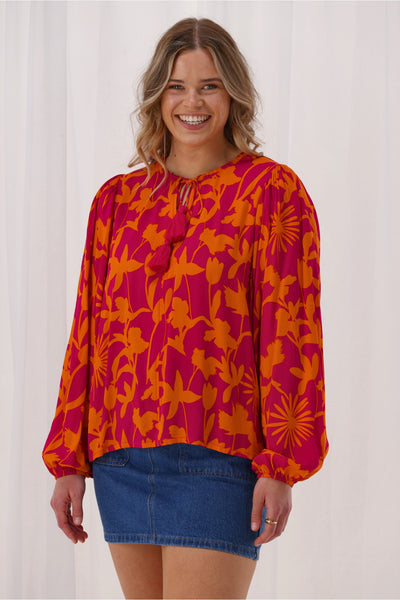 Sunday Boho Claire Top Print | Shine On NZ