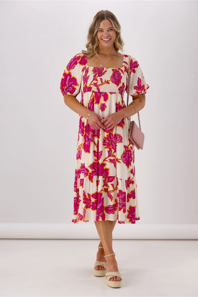 Sunday Boho Shelly Dress Floral Print | Shine On NZ